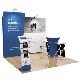 Buy 3m InstaStretch Booth Package N | Instant Exhibitions