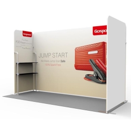 Buy 3m InstaStretch Booth Package P | Instant Exhibitions