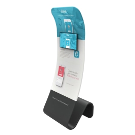 Shop Wave Tablet TV Display Stand | Stretch Fabric Cover